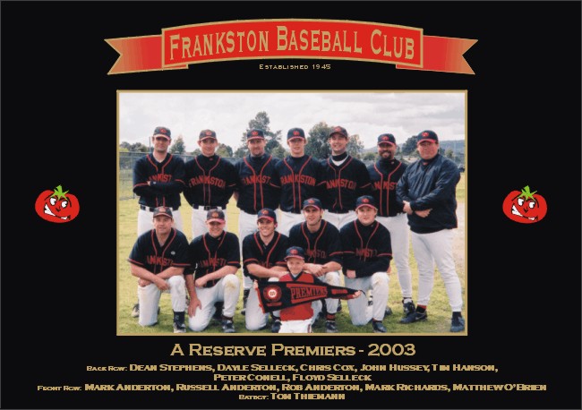 Frankston Baseball Club - History - Premierships